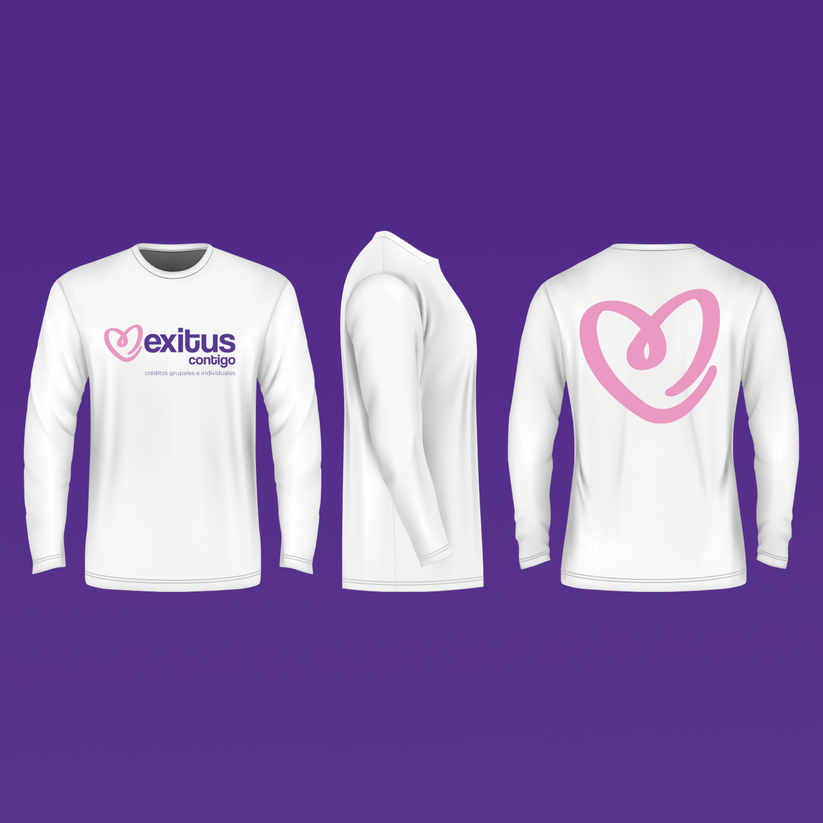 Playera Manga Larga. – Exitus Contigo